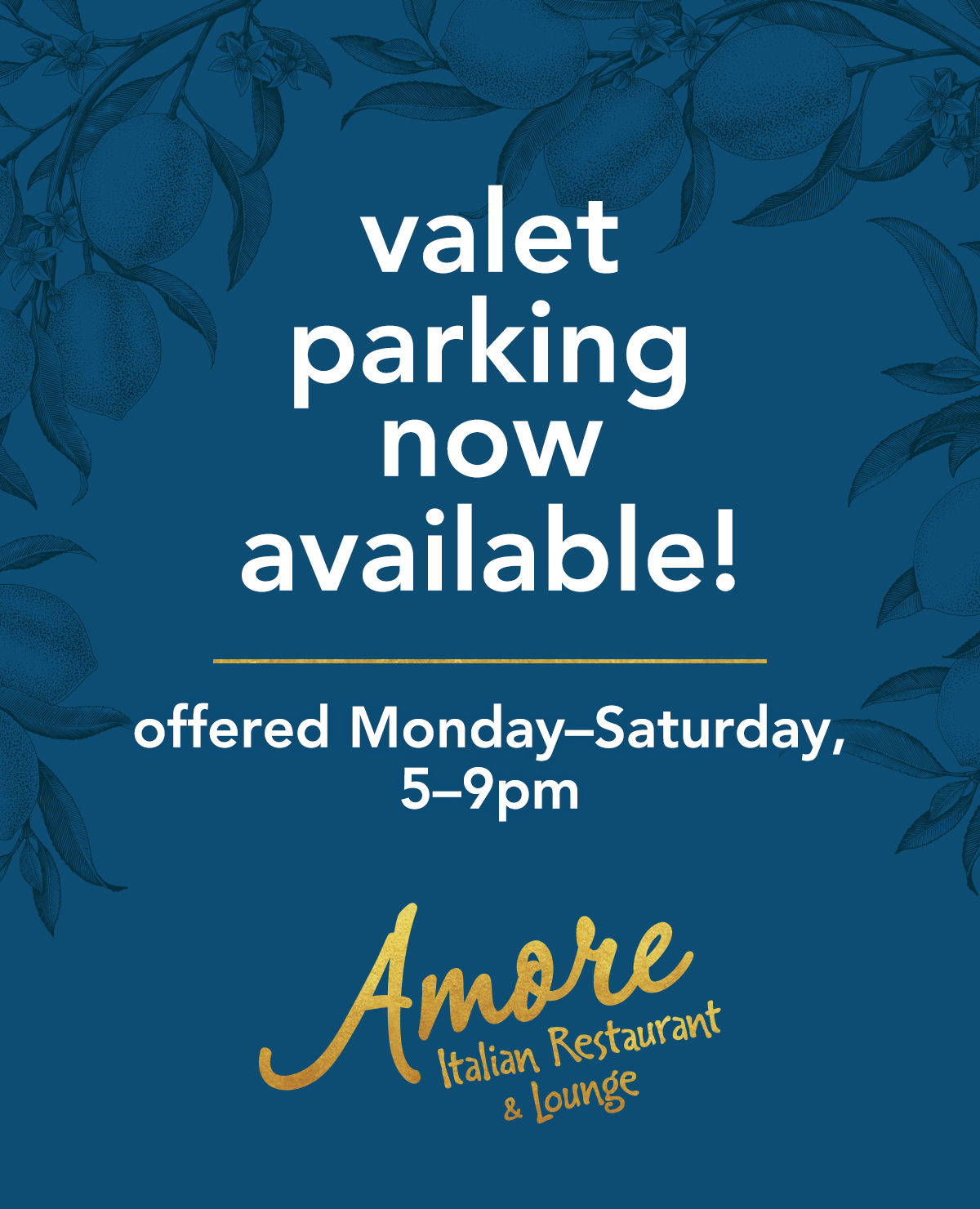 Amore by Wegmans | Contact | Make a Reservation