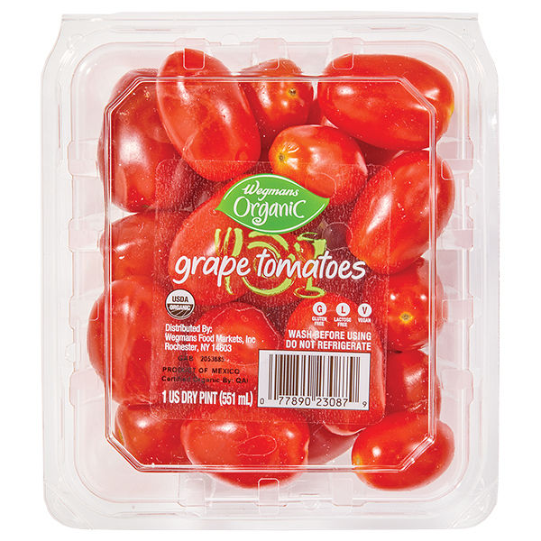 Wegmans Organic Grape Tomatoes | Wegmans