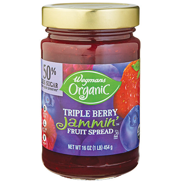 Wegmans Organic Triple Berry Jammin' Fruit Spread | Wegmans