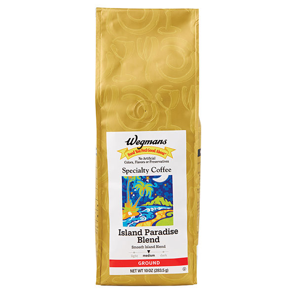 Wegmans Coffee, Specialty, Ground, Island Paradise Blend | Wegmans