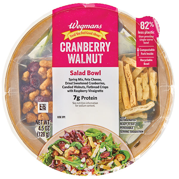 Wegmans Cranberry Walnut Salad Bowl | Wegmans