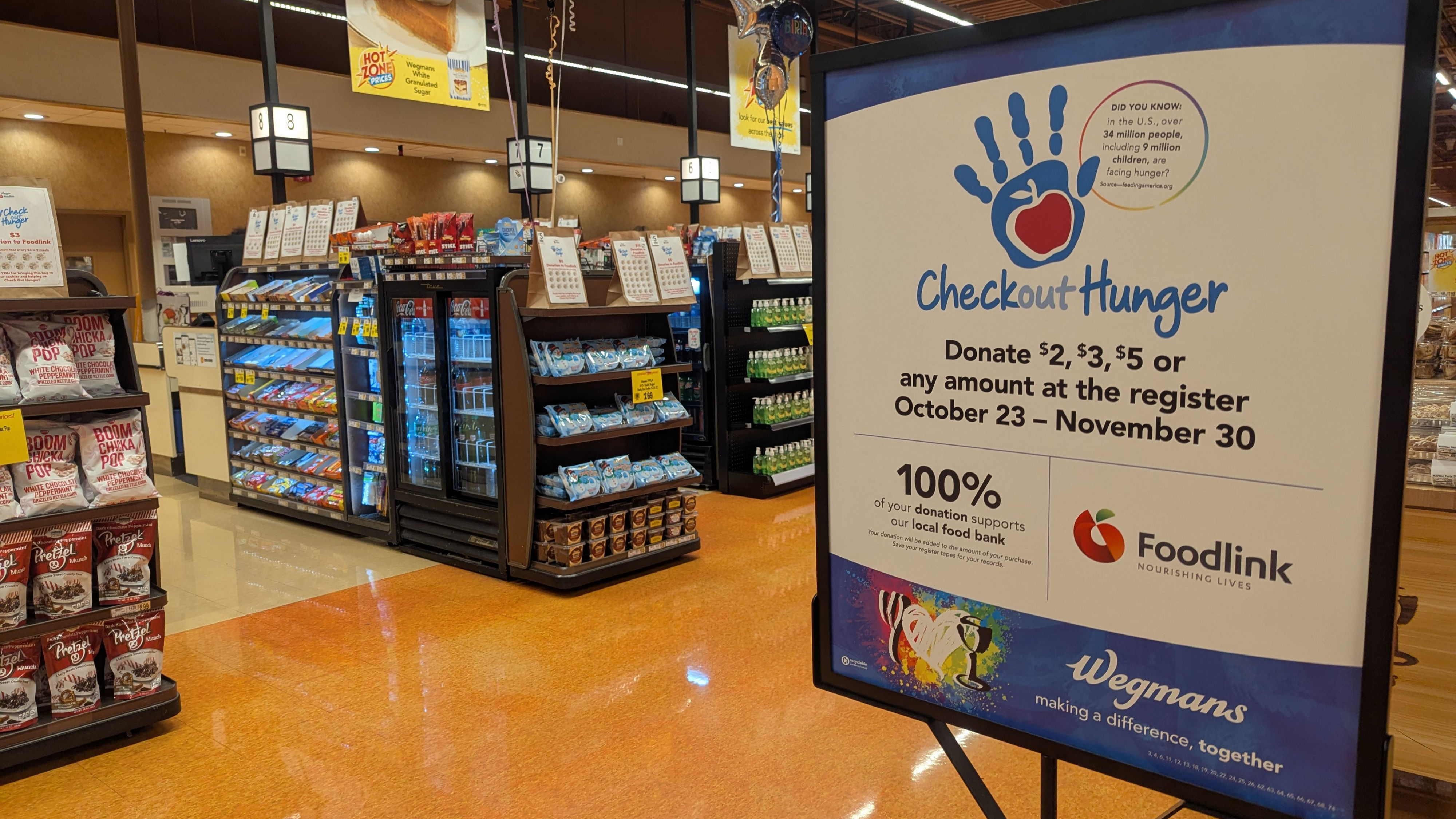 This Thanksgiving, Help Check Out Hunger - Wegmans