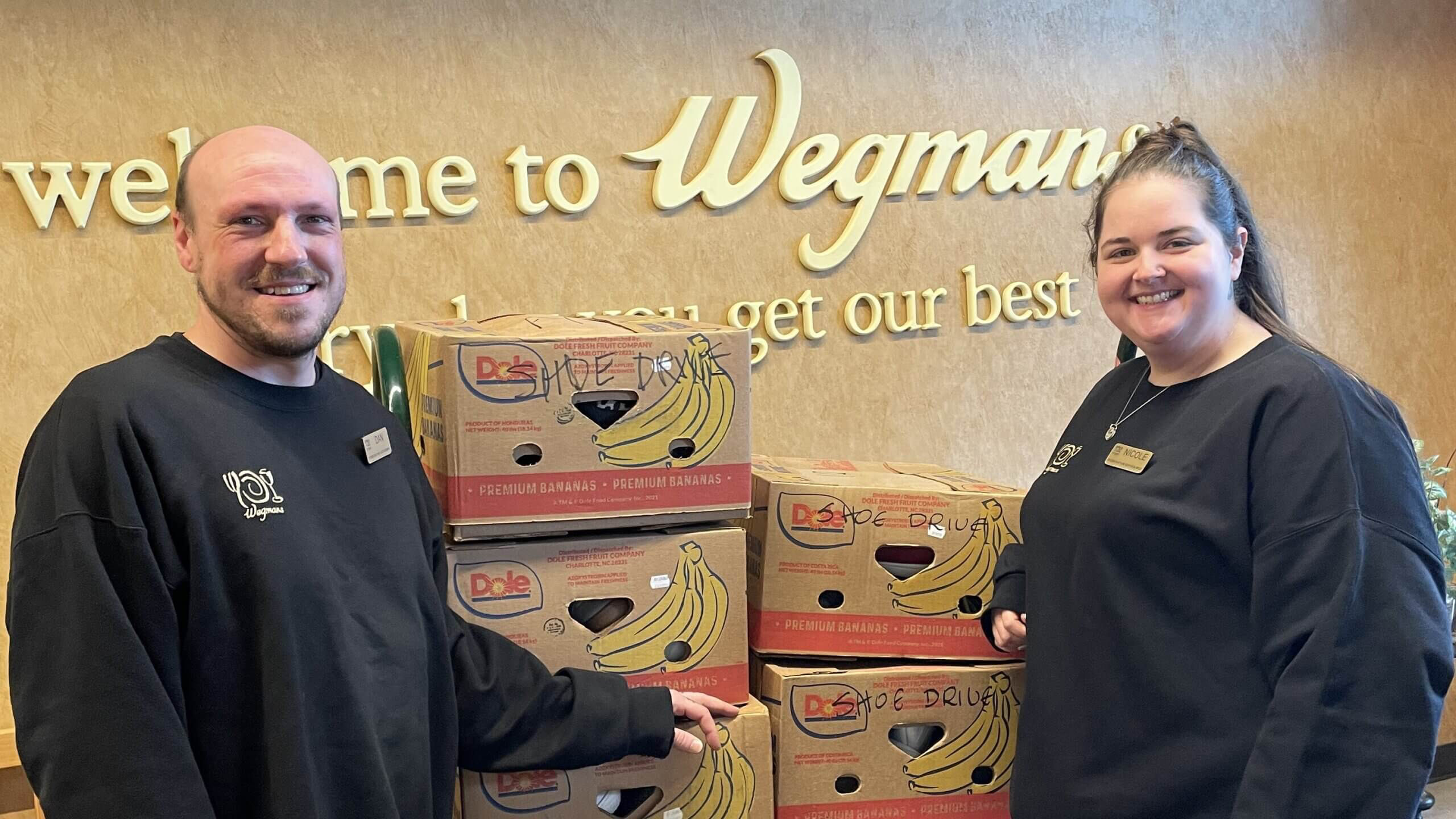 Wegmans Employees Donate Shoes to Students in Need - Wegmans